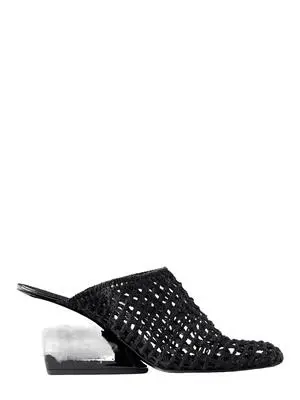 Proenza Schouler Crocheted Mules - Black