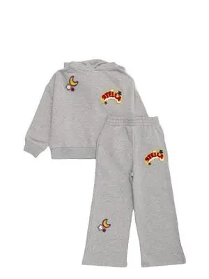 Stella McCartney Long-sleeved Sweatshirt And Pants Set - Gray