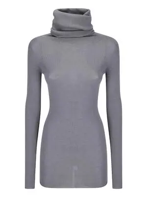 Rick Owens Long-sleeved Knitwear - Gray