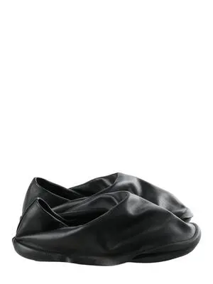 Camper Leather Flats - Black