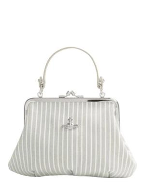 VIVIENNE WESTWOOD Granny Frame Purse - Thyme Stripe