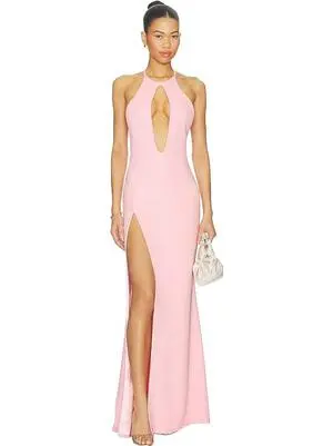 MAY MASHIAH Ada Dress In Pink - Peony