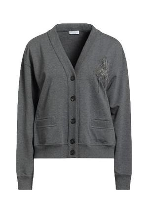 Brunello Cucinelli Sweatshirt Size Cotton, Elastane, Mohair Wool, Wool, Ecobrass - Grey