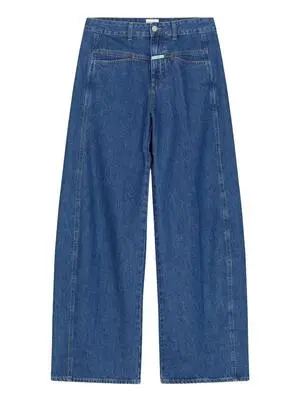 Closed Tori-x Wide Leg Denim Jeans - Blue