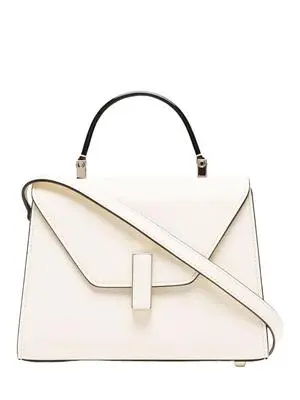 VALEXTRA Iside Micro Leather Handbag - White
