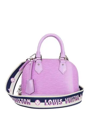 LOUIS VUITTON Epi Alma Bb Handbag In Purple - Pink