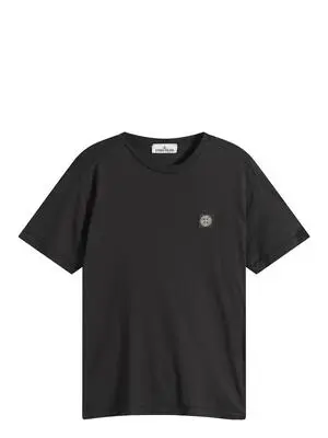 Stone Island Patch Logo T-shirt - Black