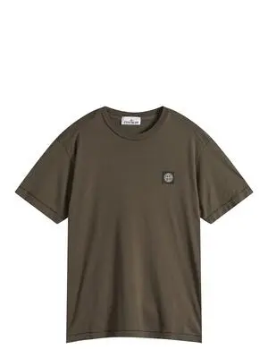 Stone Island Patch Logo T-shirt - Charcoal