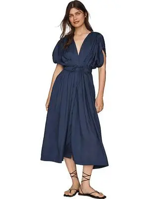 BISHOP + YOUNG Shaun Short-sleeve Dress - Blue