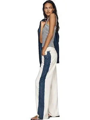 Rag & Bone Logan High-rise Wide-leg Jeans - Dk Bleach