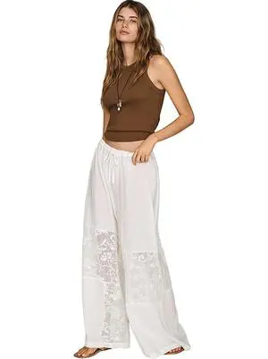 MUSE ASSEMBLY Celeste Trousers Pants - White