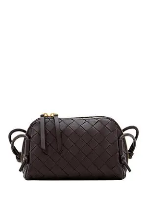 Bottega Veneta Pochette Concert Clutch - Brown