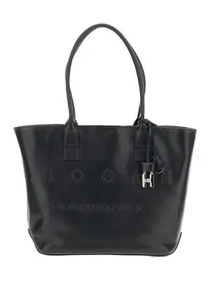 Hogan BORSA ADDRESS SHOPPING PICCOLA Nero