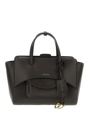 HIDESINS Leather Shoulder Bag - Brown