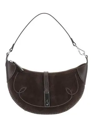 Polo Ralph Lauren Mini Shoulder Bag Polo Id Western - Brown