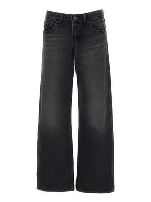 LEVI STRAUSS &AMP; CO. Levi Strauss & Co. Low Rise Wide Leg Jeans - Nero