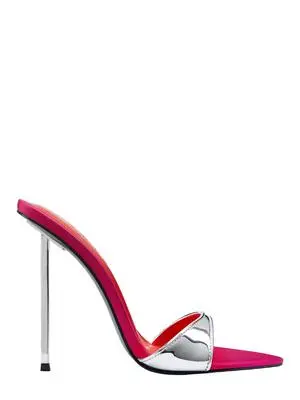 Femme La Whiskey Slipper High Heel - Red