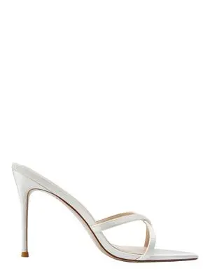 Femme La Donatella 100 Stiletto Heel - White