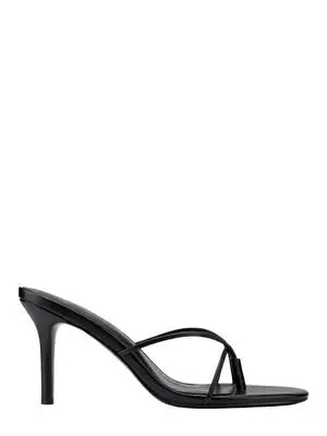 Femme La Sicilian Slipper - Black