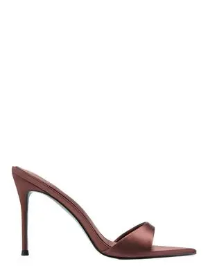 Femme La FEMME Kaia 100 Slipper Brown