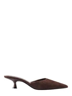 Femme La St. Honore Slipper Suede - Brown