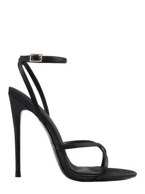 FEMME LA FEMME Ale Sandal Satin Stiletto Heel