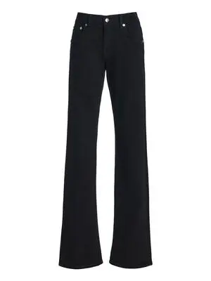 HAIKURE Haikure Chewy Rigid Mid-Rise Straight-Leg Jeans