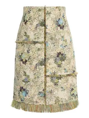 ALEMAIS Whitney Knit Midi Skirt - Multi