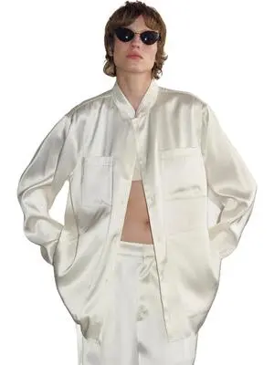 DARKPARK Keira Multi-pocket Shirt - White