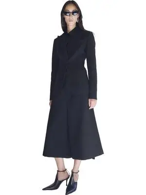 DARKPARK Naty Cotton Culotte Pants Black