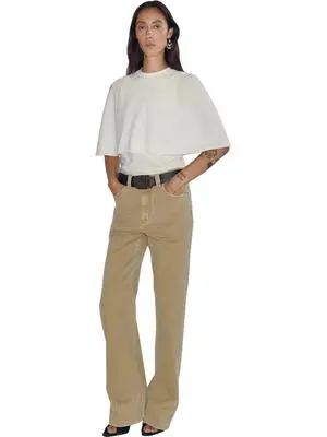 DARKPARK Lexie Straight Leg Jeans - Brown