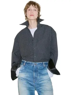 DARKPARK Camila Japanese Cotton Checked Shirt - Plaid