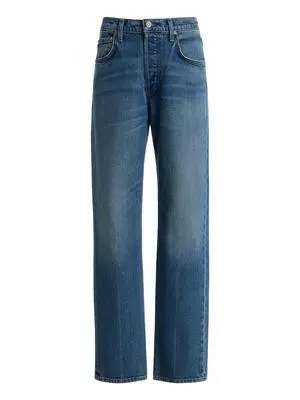 Citizens Of Humanity Savannah Stretch Mid-rise Cigarette Jeans - Medium Wash