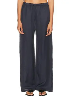 LESET Daniel Drawstring Pocket Pant - Midnight