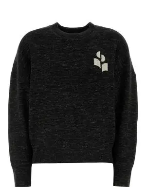 Isabel Marant Étoile Melange Viscose Blend Atlee Sweater - Black