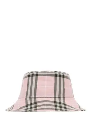 Burberry Embroidered Canvas Bucket Hat - Multicolor