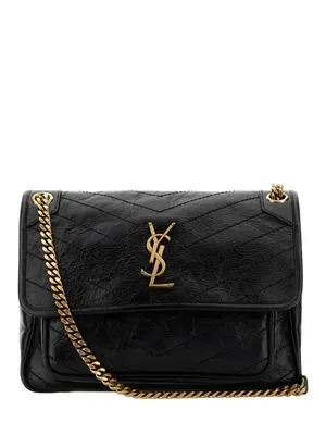 Saint Laurent Medium Niki Shoulder Bag - Black