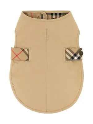 Burberry Beige Fabric Dog Harness - Brown