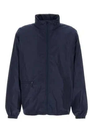 SAINT LAURENT SAINT LAURENT Nylon Zip-Up Windbreaker
