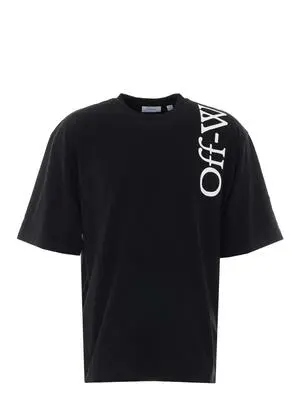 Off-White Vertical Bookish Skate T-shirt - Black