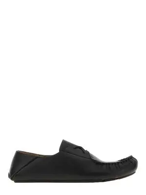 Loewe LOEWE Leather Rambla Loafers Black
