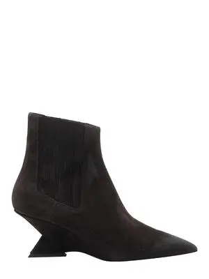 Attico Cheope Ankle Boots - Brown