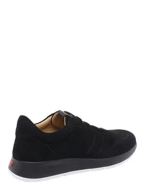 TOD'S TOD'S Suede Lace-Up Sneakers Black