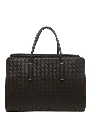 Bottega Veneta Barbara Small Tote - Brown