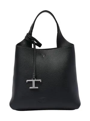 TOD'S Leather Mini Handbag - Black