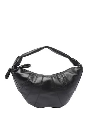 LEMAIRE Fortune Croissant Handbag - Black