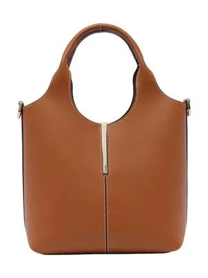 TOD'S Mini Shopping Tote Bag - Brown