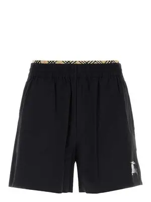 Burberry Stretch Nylon Bermuda Shorts - Black
