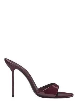 Paris Texas PARIS TEXAS Lidia Mule 105 In Amarena Patent Leather Red