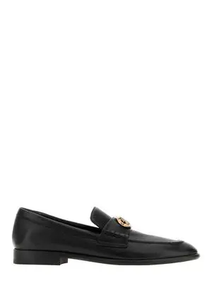 BURBERRY BURBERRY Leather Loafers With Horsebit Detailing